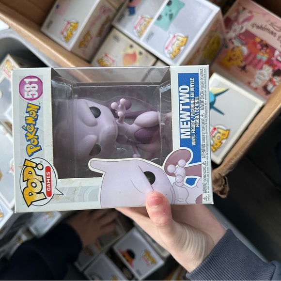 Funko | Other | Funko Pokmon Mewtwo Figure In Purple And White | Poshmark